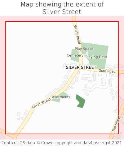 Where is Silver Street? Silver Street on a map