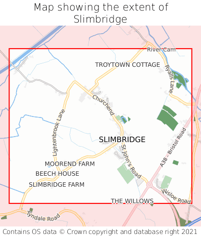 Where is Slimbridge? Slimbridge on a map