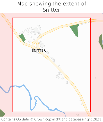 Where is Snitter? Snitter on a map
