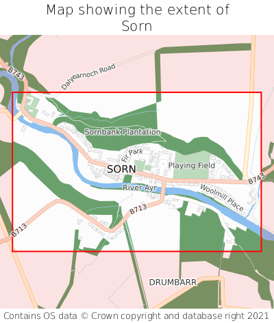 Where is Sorn? Sorn on a map