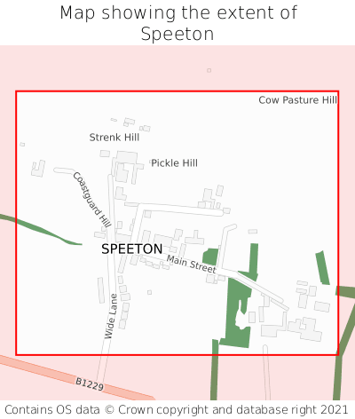 Where is Speeton? Speeton on a map
