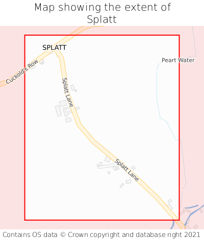 Where is Splatt? Splatt on a map