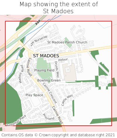 Where is St Madoes? St Madoes on a map