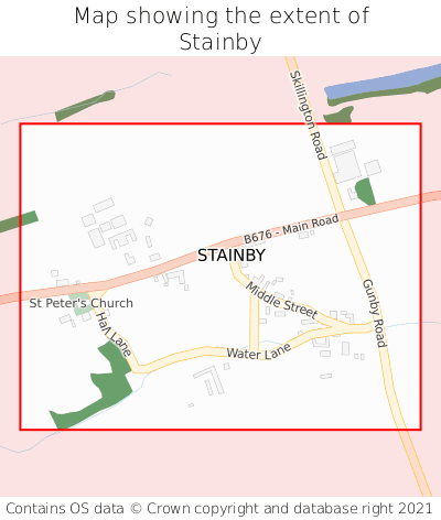Where is Stainby? Stainby on a map