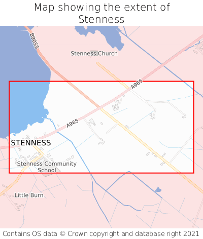 Where is Stenness? Stenness on a map
