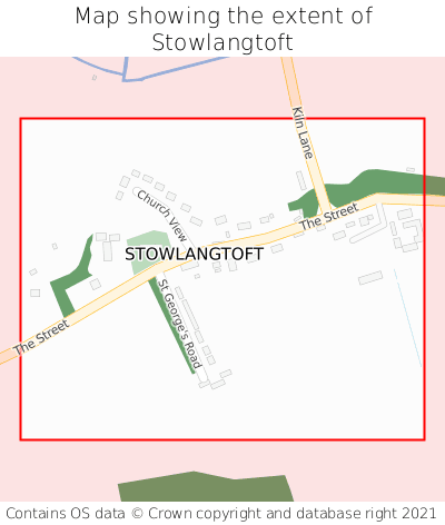 Where is Stowlangtoft? Stowlangtoft on a map