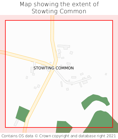 Where is Stowting Common? Stowting Common on a map