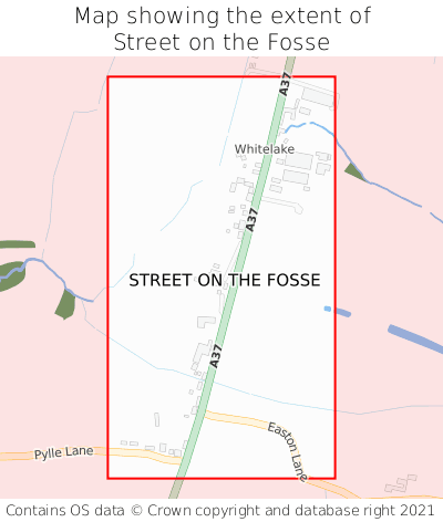Where is Street on the Fosse? Street on the Fosse on a map