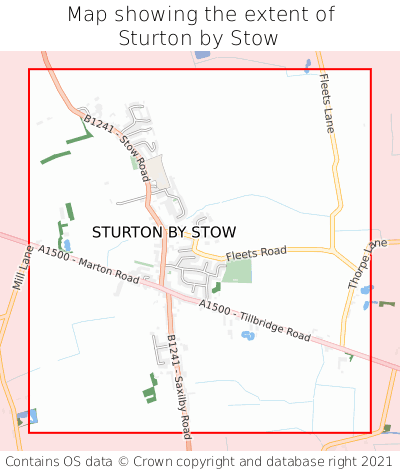 Where is Sturton by Stow? Sturton by Stow on a map
