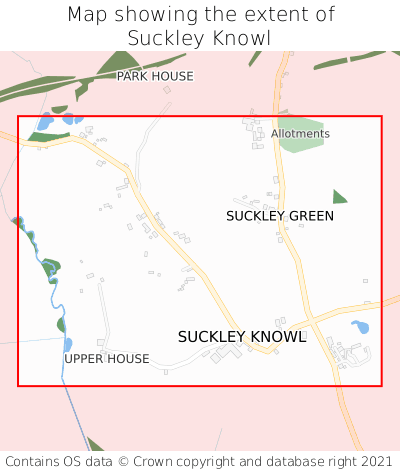 Where is Suckley Knowl? Suckley Knowl on a map