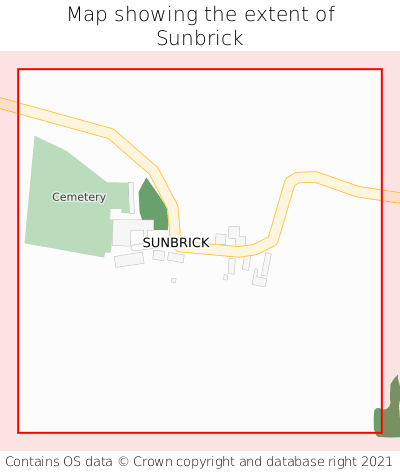 Where is Sunbrick? Sunbrick on a map