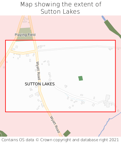 Where is Sutton Lakes? Sutton Lakes on a map