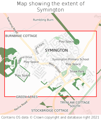 Where is Symington? Symington on a map