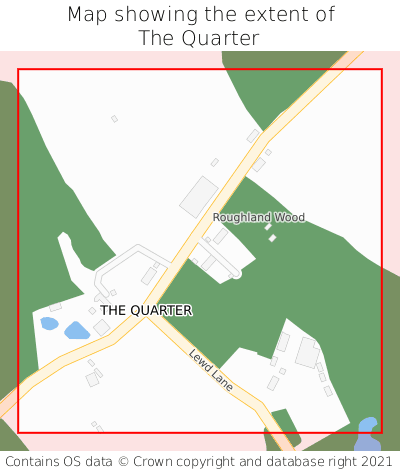 Where is The Quarter? The Quarter on a map