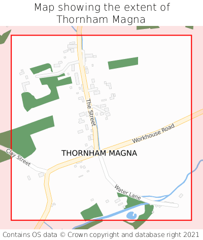 Where is Thornham Magna? Thornham Magna on a map