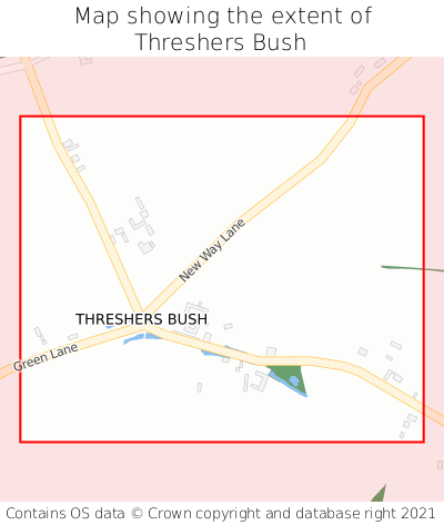 Where is Threshers Bush? Threshers Bush on a map