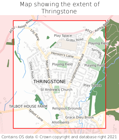Where is Thringstone? Thringstone on a map