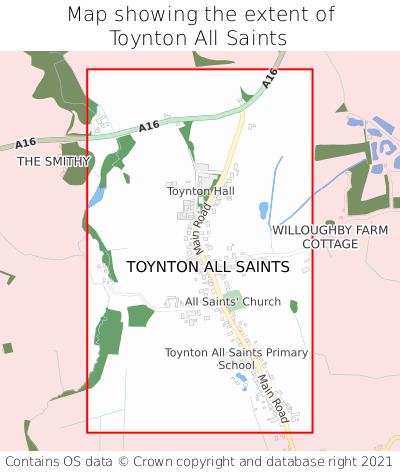 Where is Toynton All Saints? Toynton All Saints on a map