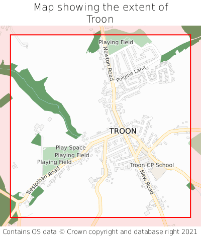 Where is Troon? Troon on a map