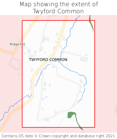 Where is Twyford Common? Twyford Common on a map