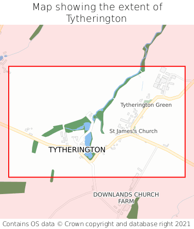 Where is Tytherington? Tytherington on a map
