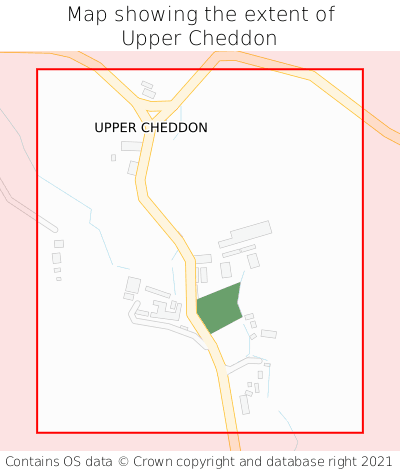 Where is Upper Cheddon? Upper Cheddon on a map