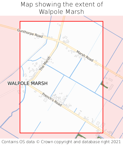 Where is Walpole Marsh? Walpole Marsh on a map