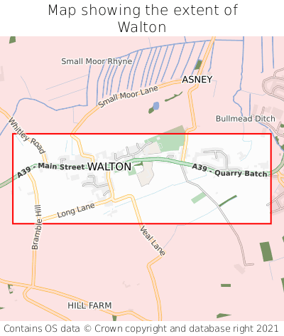 Where is Walton? Walton on a map