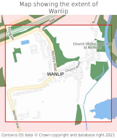 Where is Wanlip? Wanlip on a map
