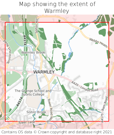 Where is Warmley? Warmley on a map