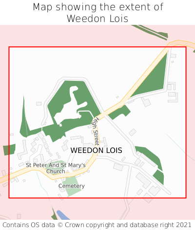 Where is Weedon Lois? Weedon Lois on a map