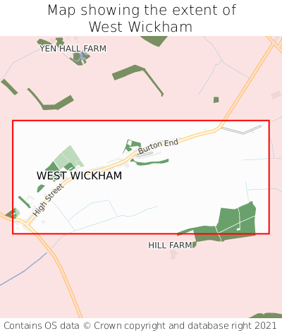 Where is West Wickham? West Wickham on a map