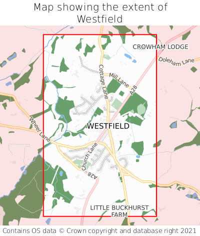 Where is Westfield? Westfield on a map