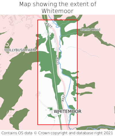 Where is Whitemoor? Whitemoor on a map