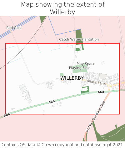 Where is Willerby? Willerby on a map