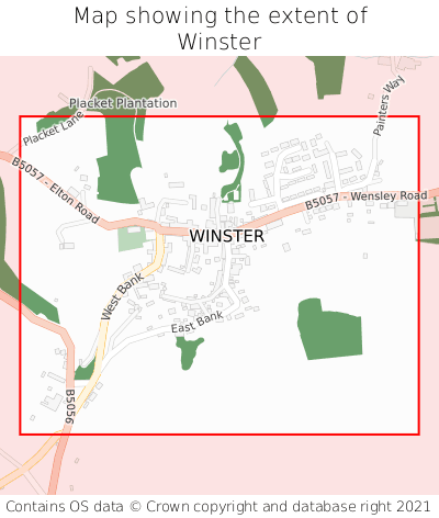Where is Winster? Winster on a map