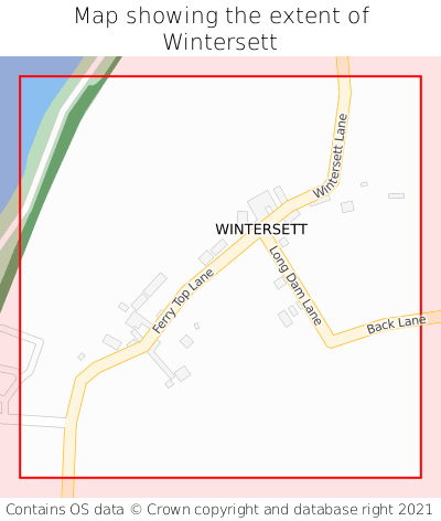 Where is Wintersett? Wintersett on a map