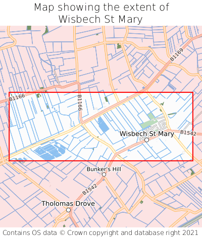Where is Wisbech St Mary? Wisbech St Mary on a map