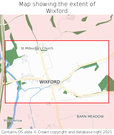 Where is Wixford? Wixford on a map