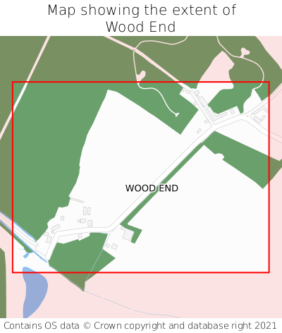 Where is Wood End? Wood End on a map