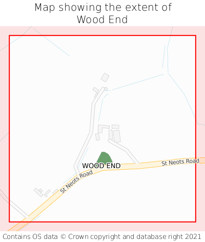 Where is Wood End? Wood End on a map