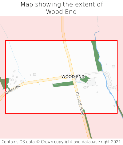 Where is Wood End? Wood End on a map