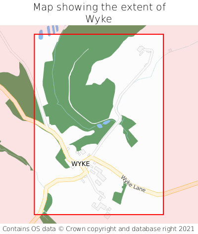 Where is Wyke? Wyke on a map
