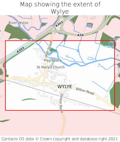 Where is Wylye? Wylye on a map