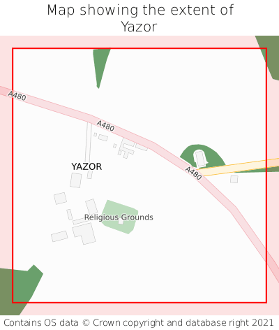 Where is Yazor? Yazor on a map