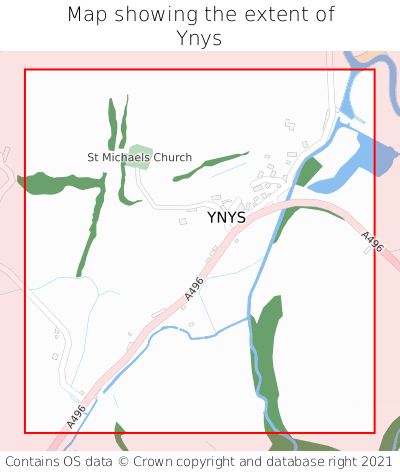 Where is Ynys? Ynys on a map
